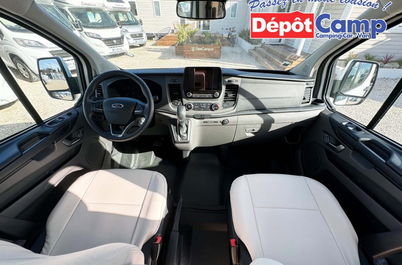 Van aménagé FORD TRANSIT CUSTOM – Dépot Camp