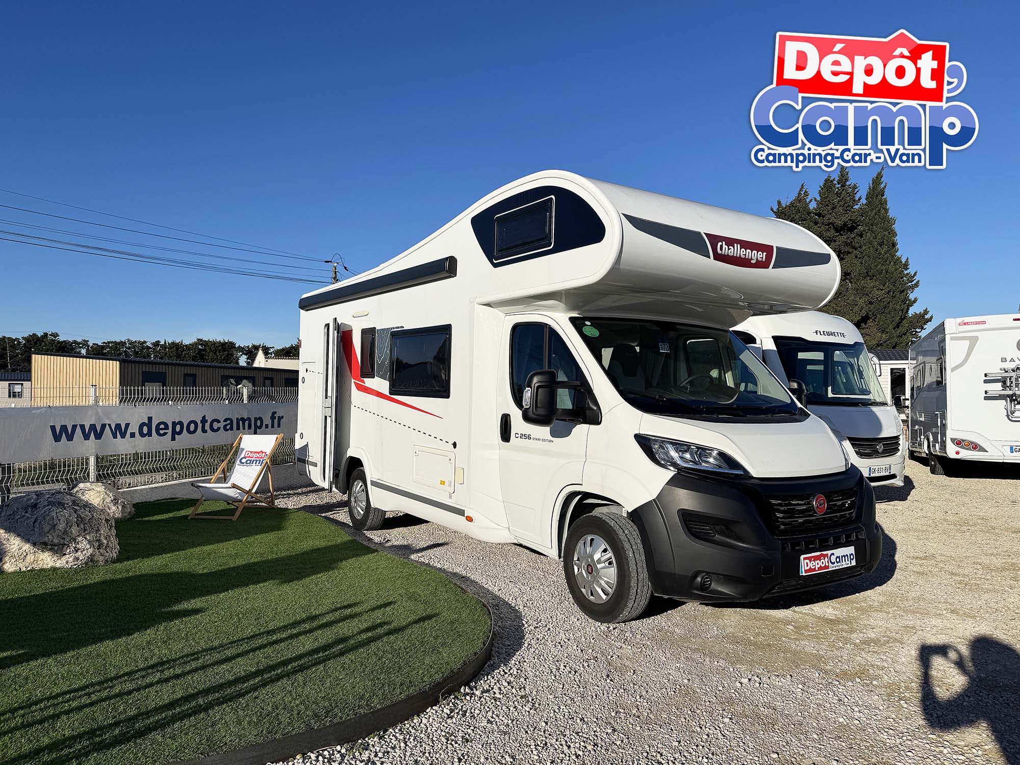 Camping-car capucine CHALLENGER C256 START EDITION – Dépôt Camp